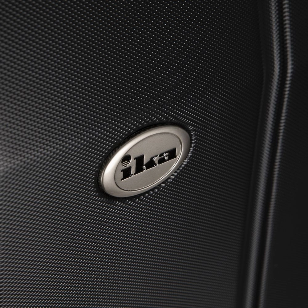 Mala de Bordo Pequena para Viagem Abs Ika Continental Cadeado Integrado Rodas 360 Preto Tam PP ...